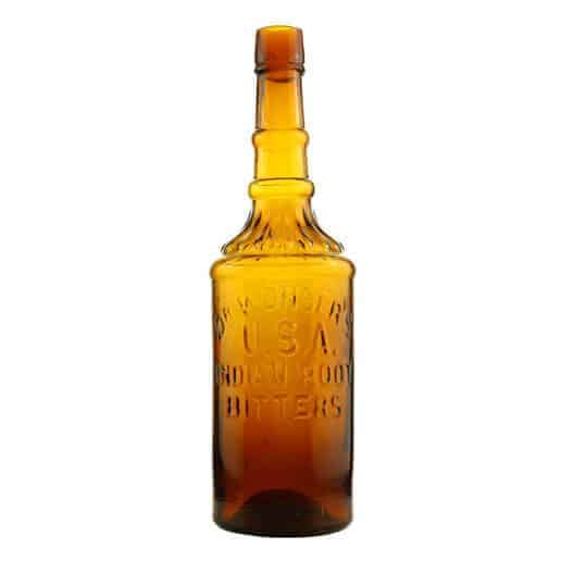 Dr. Wonser’s U.S.A. Indian Root Bitters in Amber – FOHBC Virtual Museum ...