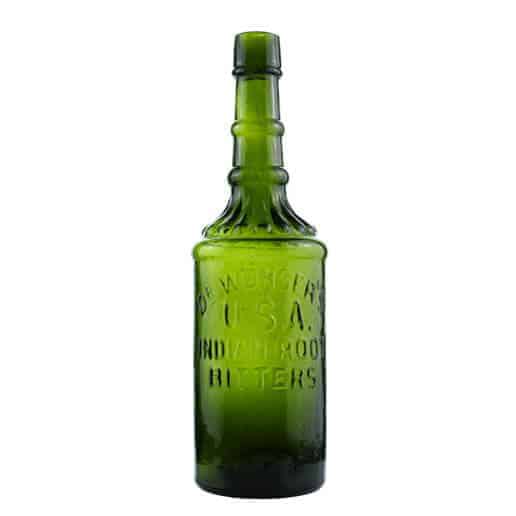 Dr. Wonser’s U.S.A. Indian Root Bitters in Green – FOHBC Virtual Museum ...