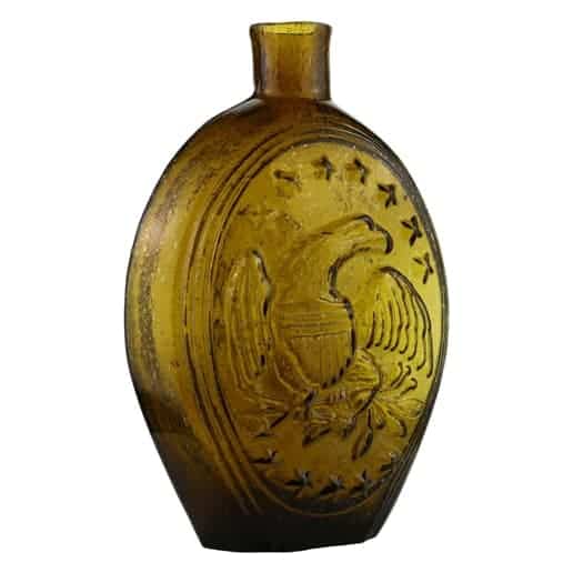 GI-27 • Washington / Eagle Portrait Flask – FOHBC Virtual Museum of ...
