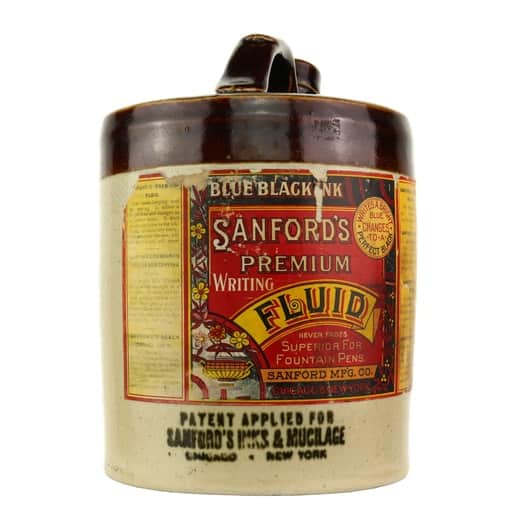 Sanford's Premium Writing Fluid - FOHBC Virtual Museum of Historical ...