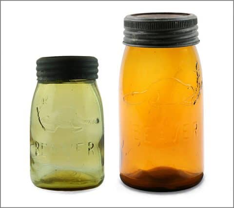 Beaver Fruit Jar - FOHBC Virtual Museum of Historical Bottles and Glass