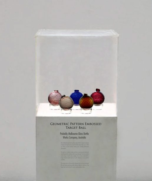 Geometric Target Ball - FOHBC Virtual Museum of Historical Bottles and ...