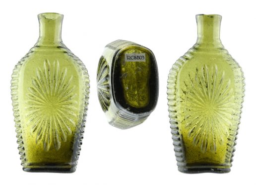 GVIII-18 • Sunburst Flask - FOHBC Virtual Museum of Historical Bottles ...