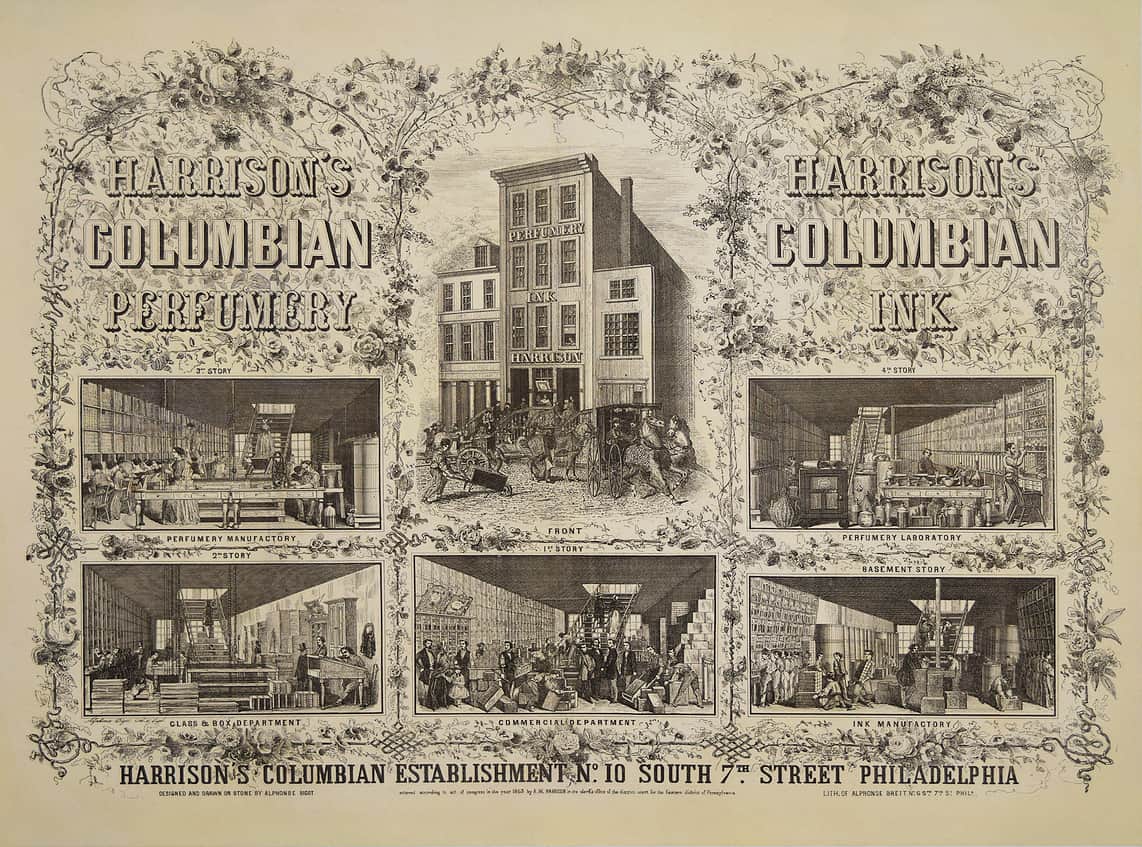 Harrison's Columbian Ink - FOHBC Virtual Museum of Historical Bottles ...