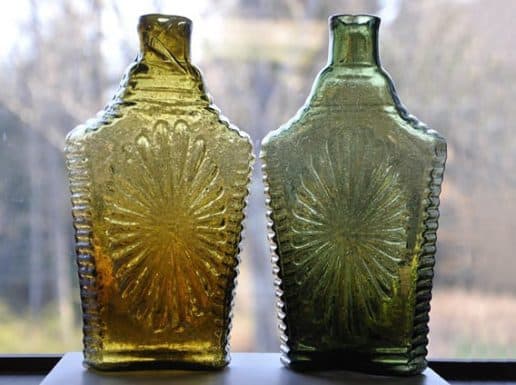GVIII-3 • Sunburst Flask – FOHBC Virtual Museum of Historical Bottles ...