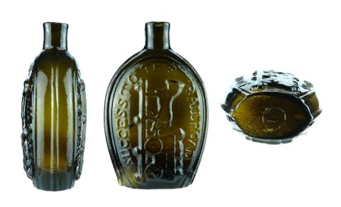 GV-3 • “Success To The Railroad” And Horse & Cart Flask – FOHBC Virtual ...