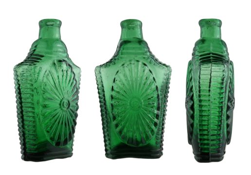 GVIII-1 • Sunburst Flask - FOHBC Virtual Museum of Historical Bottles ...