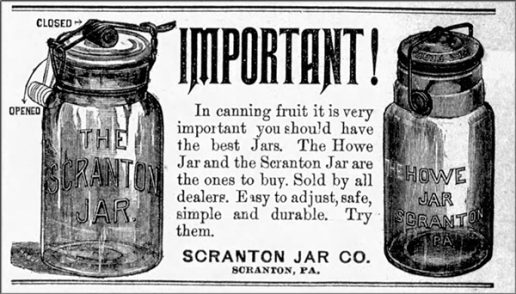The Scranton Jar – FOHBC Virtual Museum of Historical Bottles and Glass