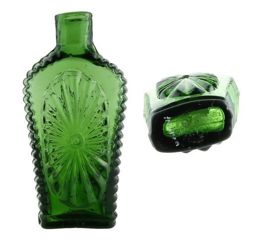 GVIII-14 • Sunburst Flask - FOHBC Virtual Museum of Historical Bottles ...