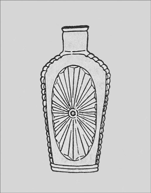 GVIII-14 • Sunburst Flask - FOHBC Virtual Museum of Historical Bottles ...