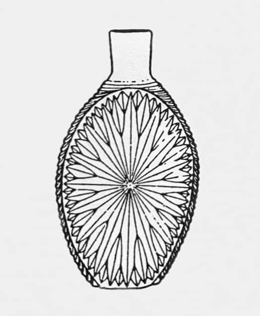 GVIII-26 • Sunburst Flask - FOHBC Virtual Museum of Historical Bottles ...