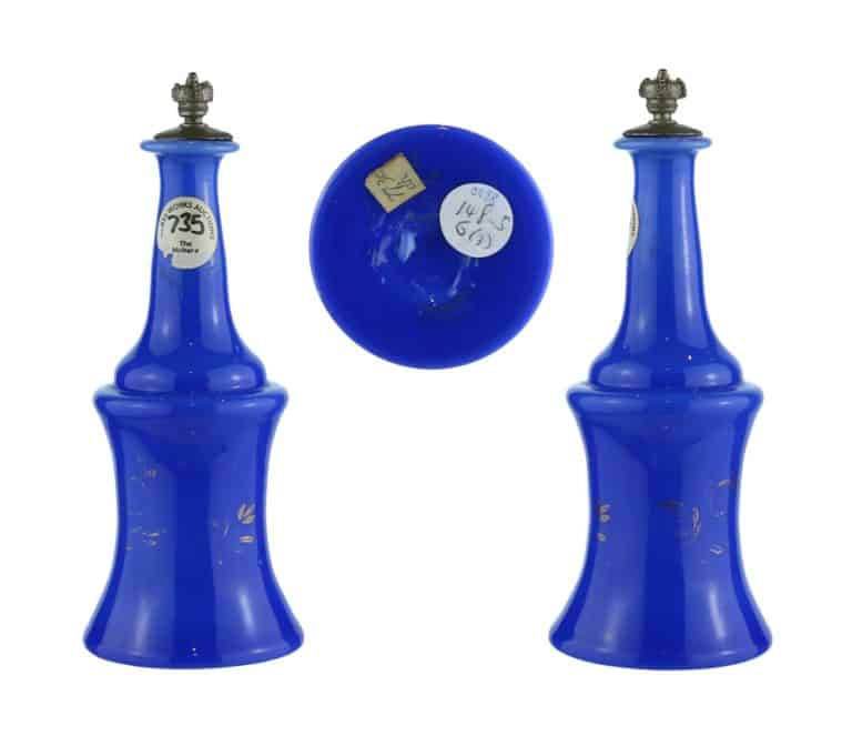 Cologne Bottle with Crown Stopper - FOHBC Virtual Museum of Historical ...