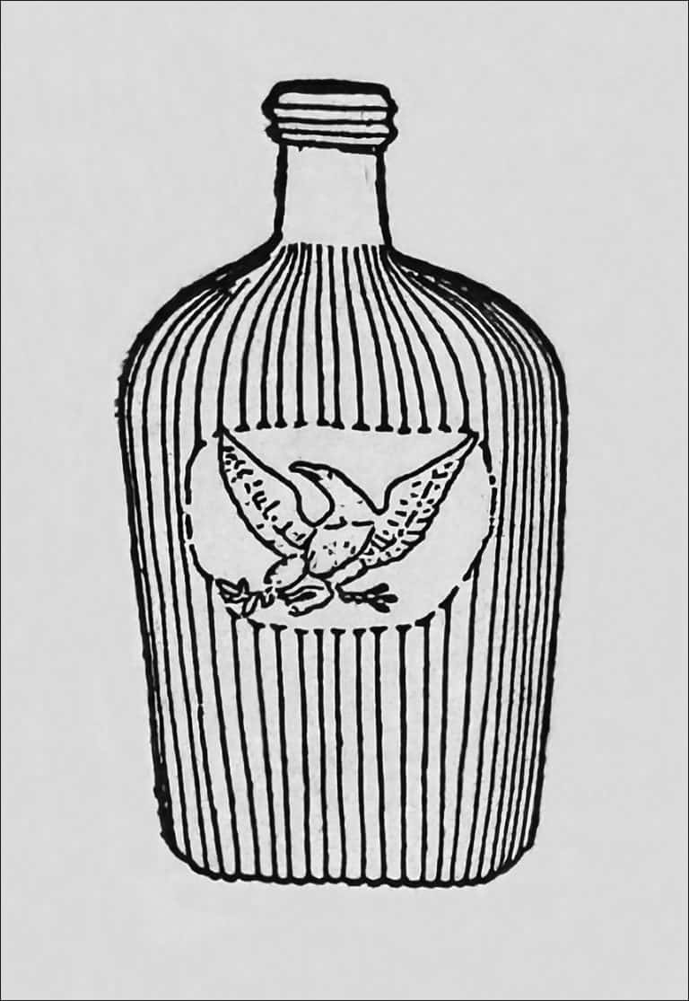 GII-31 • Double Eagle Flask Louisville Glass Works - FOHBC Virtual ...