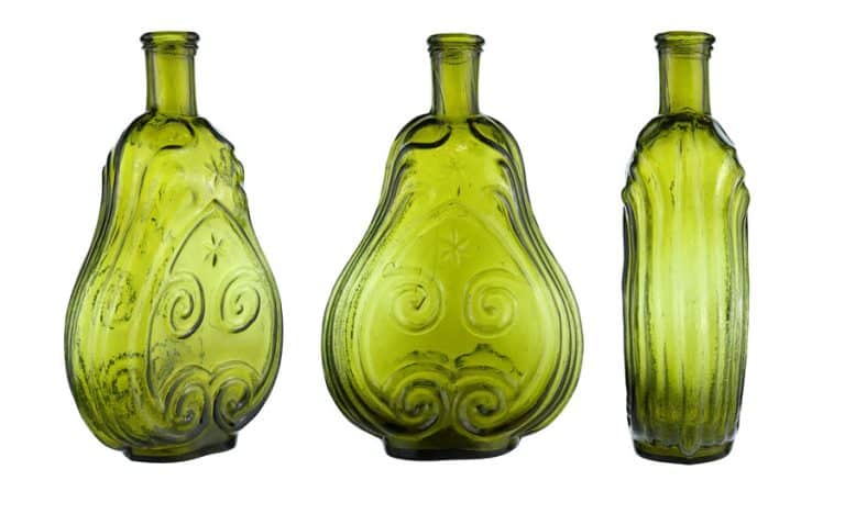 GIX-2 • Scroll Flask – FOHBC Virtual Museum of Historical Bottles and Glass