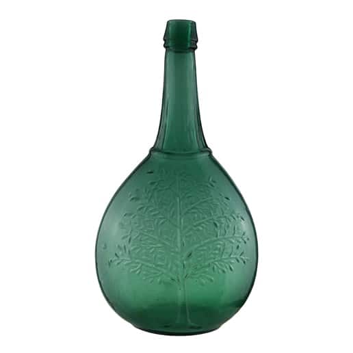 GIX-2 • Scroll Flask – FOHBC Virtual Museum of Historical Bottles and Glass