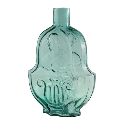 GIX-2 • Scroll Flask – FOHBC Virtual Museum of Historical Bottles and Glass
