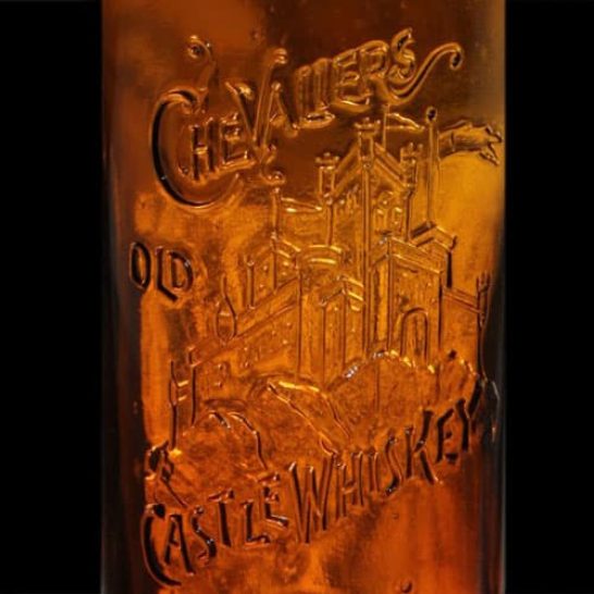 Chevaliers Old Castle Whiskey – Spiral Neck – FOHBC Virtual Museum of ...