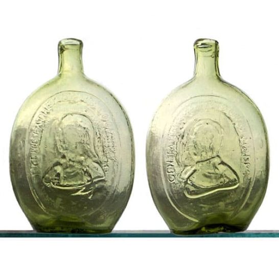 GI-39 • Washington / Taylor Portrait Flask – FOHBC Virtual Museum of ...