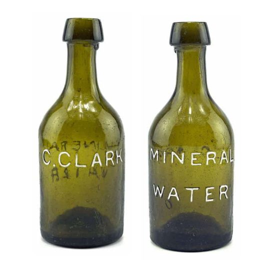 C. Clark Mineral Water – FOHBC Virtual Museum of Historical Bottles and ...