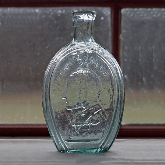 GI-73 • General Taylor – Monument Portrait Flask – FOHBC Virtual Museum ...