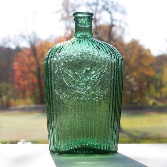 GII-31 • Double Eagle Flask Louisville Glass Works – FOHBC Virtual ...