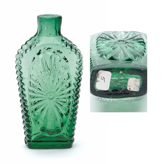GVIII-14 • Sunburst Flask – FOHBC Virtual Museum of Historical Bottles ...