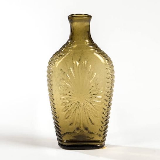 GVIII-18 • Sunburst Flask – FOHBC Virtual Museum of Historical Bottles ...