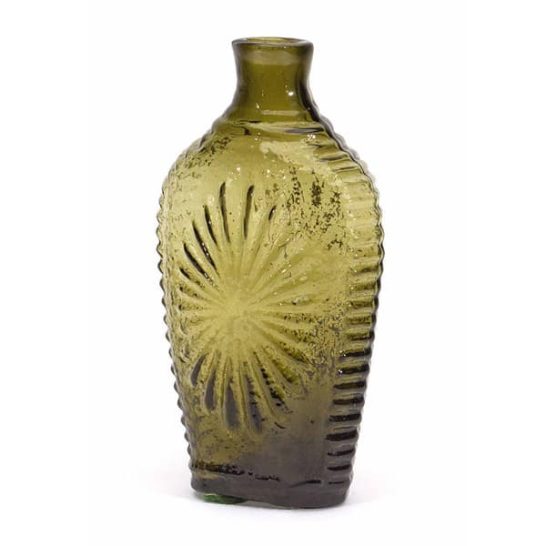 GVIII-18 • Sunburst Flask – FOHBC Virtual Museum of Historical Bottles ...