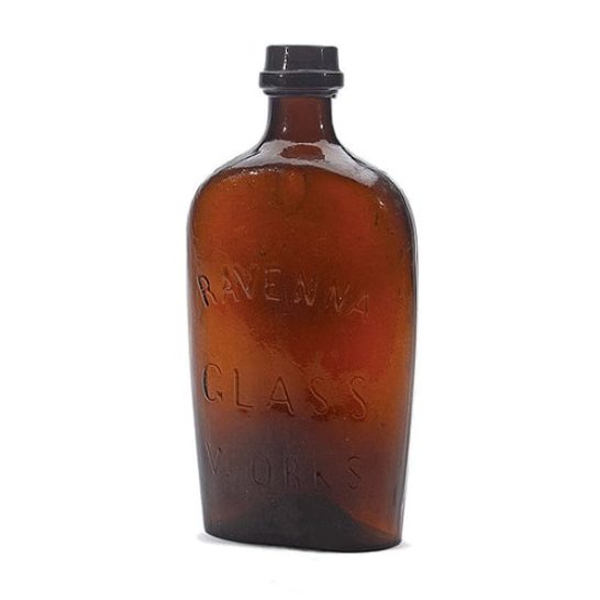 GXV-17 • “Ravenna Glass Works” Flask – FOHBC Virtual Museum of ...