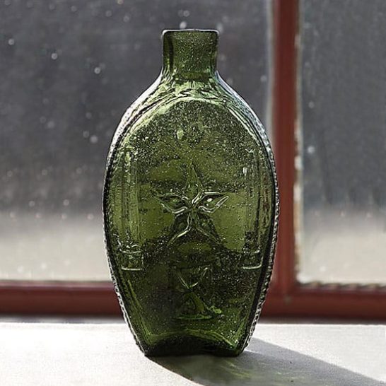 GIV-29 • Hourglass Masonic Flask – FOHBC Virtual Museum of Historical ...