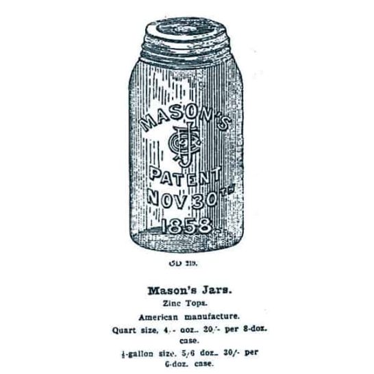 Mason’s Patent 1858 CFJCo Midget Jar – FOHBC Virtual Museum of ...