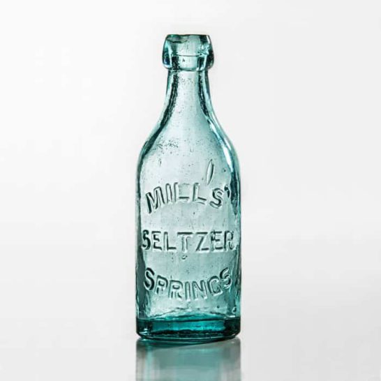 Mills’ Seltzer Springs – FOHBC Virtual Museum of Historical Bottles and ...