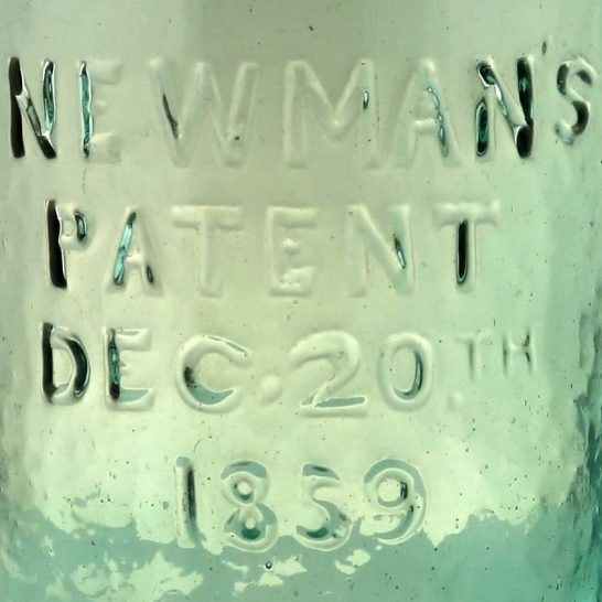 Newman’s Patent Dec 20th 1859 – FOHBC Virtual Museum of Historical ...