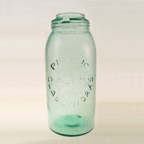 Victory Jar – Pacific Glass Works – FOHBC Virtual Museum of Historical ...