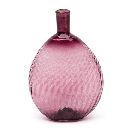 Mantua 32 Rib Flask – FOHBC Virtual Museum of Historical Bottles and Glass